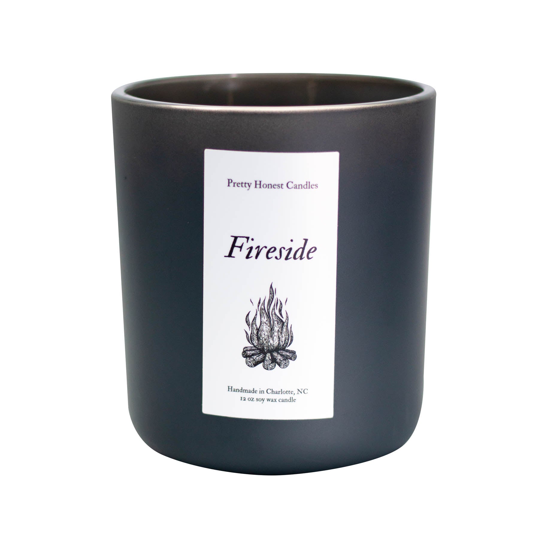 Soy Candle | Fireside Double Wick – Pretty Honest Candles